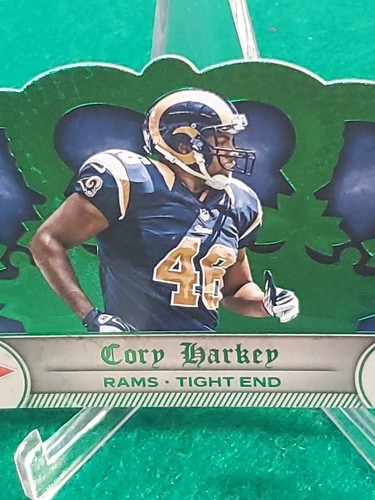 2012 Panini Crown Royale Green St. Louis Rams #168 Cory Harkey /49 ...