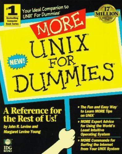 More UNIX by John R. Levine (1998, Trade Paperback) for sale online | eBay