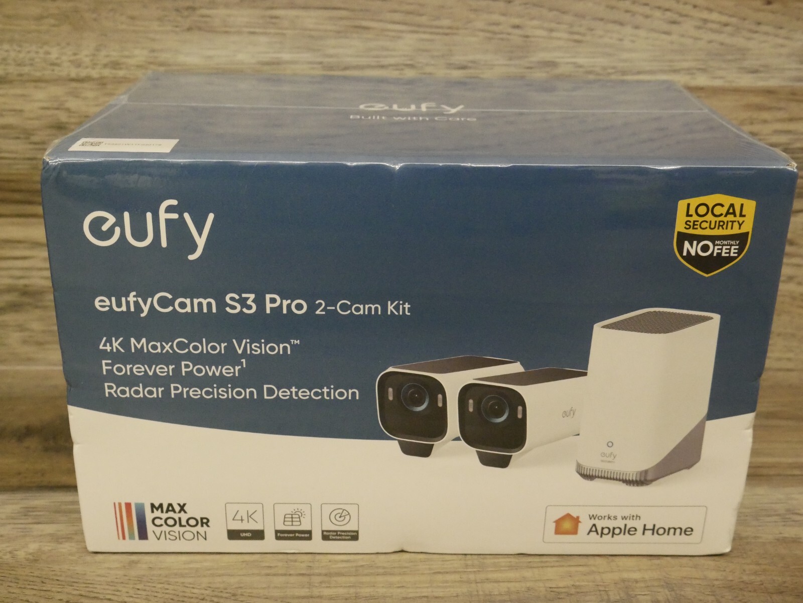 eufy - eufyCam S3 Pro, 2-Outdoor Wireless 4K Solar Powered Security ...