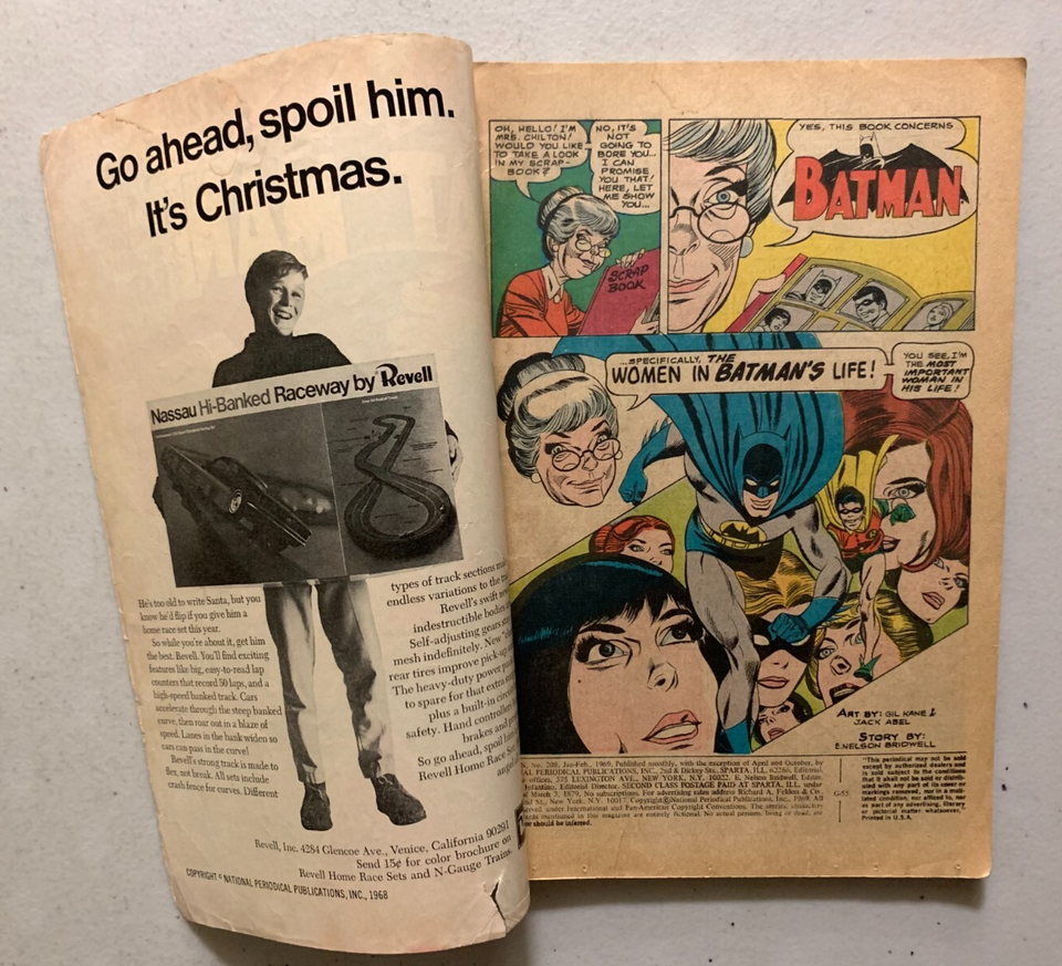 Batman #208 Giant Size Issue DC (3.5 VG-) Batman villainess (1969) | eBay