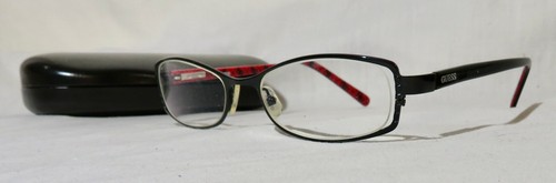 Guess 1372 eyeglass frame, 51-17-135, Black full rim eyewear | eBay