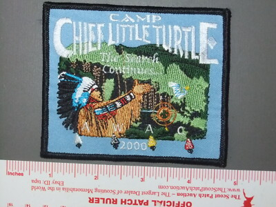 Boy Scout Camp Chief Little Turtle Patch 2260HH | eBay