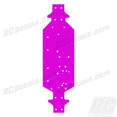 Team Corally Radix XP 6S Chassis Protector Decal - Solid Purple- #C ...