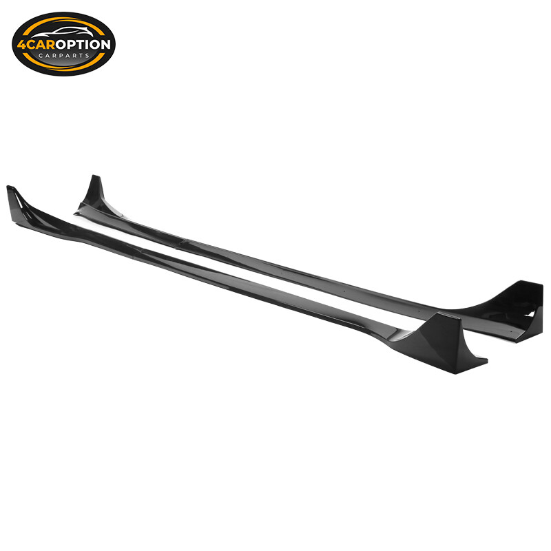 Fits 17-25 Tesla Model 3 Side Skirt Rocker Panel Extension Lip Gloss ...