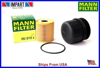 Volvo Oil Filter Housing 1275808 and Oil Filter 1275811 MANN HU819x | eBay