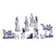 Kurt S. Adler 11-piece Porcelain Delft Blue Nativity Set J4020 for sale ...