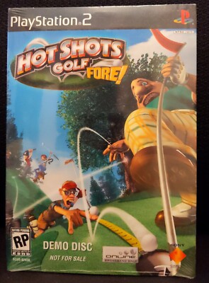 PlayStation 2 Hot Shots Golf Fore! Demo Disc 2004 Sony SCUS-97430 PS2 ...