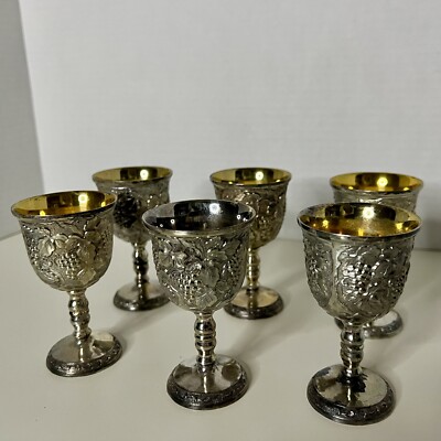 Cups & Goblets - Silver Plated Cordial Goblet
