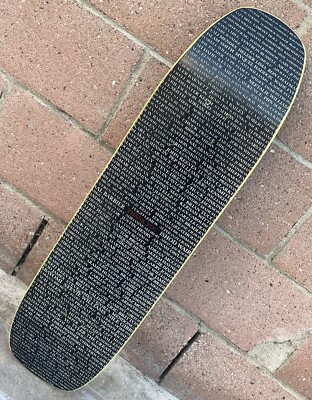 Berrics X Everybody Skates Thank You Skateboard Black Skaters Alphonzo ...