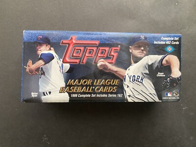1999 TOPPS BASEBALL FACTORY COMPLETE SET INCLUDES SERIES 1 & 2 | eBay