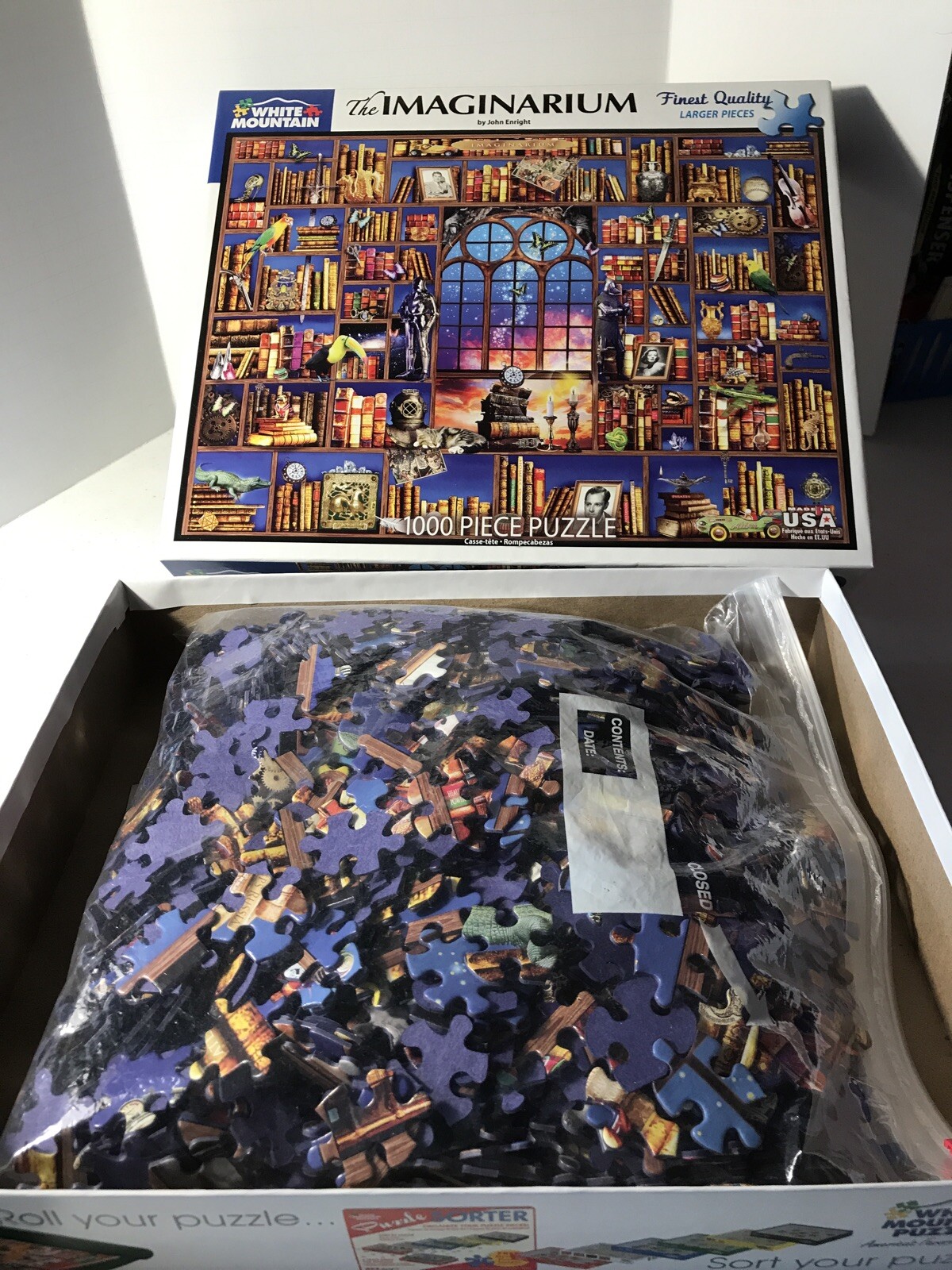 1000 Pc Puzzle The Imaginarium John Enright By White Mountain | eBay