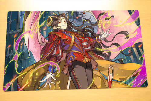 No.3907 Cardfight Vanguard TCG Custom Playmat Sorcery Monarch Vassago ...