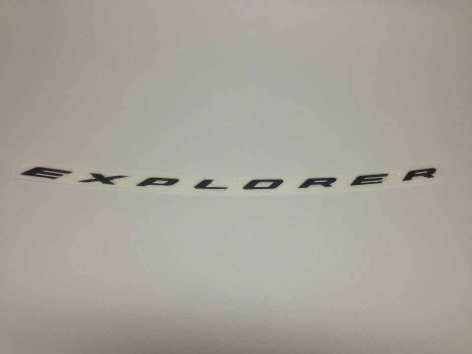 OEM NEW 2011-2019 Ford Explorer Sport GRAPHITE Hood Letters Emblem ...