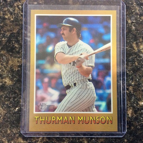 2024 Topps Heritage - 1975 Baseball Sensations Thurman Munson #75BS-5 ...