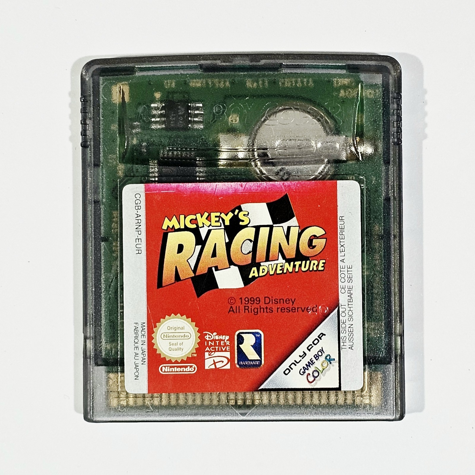 Nintendo Game Boy Color racing game MICKEY'S RACING ADVENTURE Mario ...