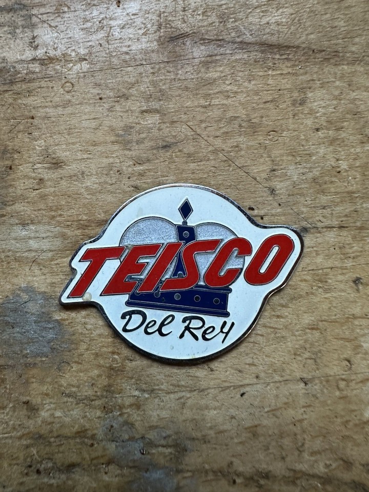 Vintage 1960’s Teisco Guitar Headstock Badge Logo Plate TG | eBay