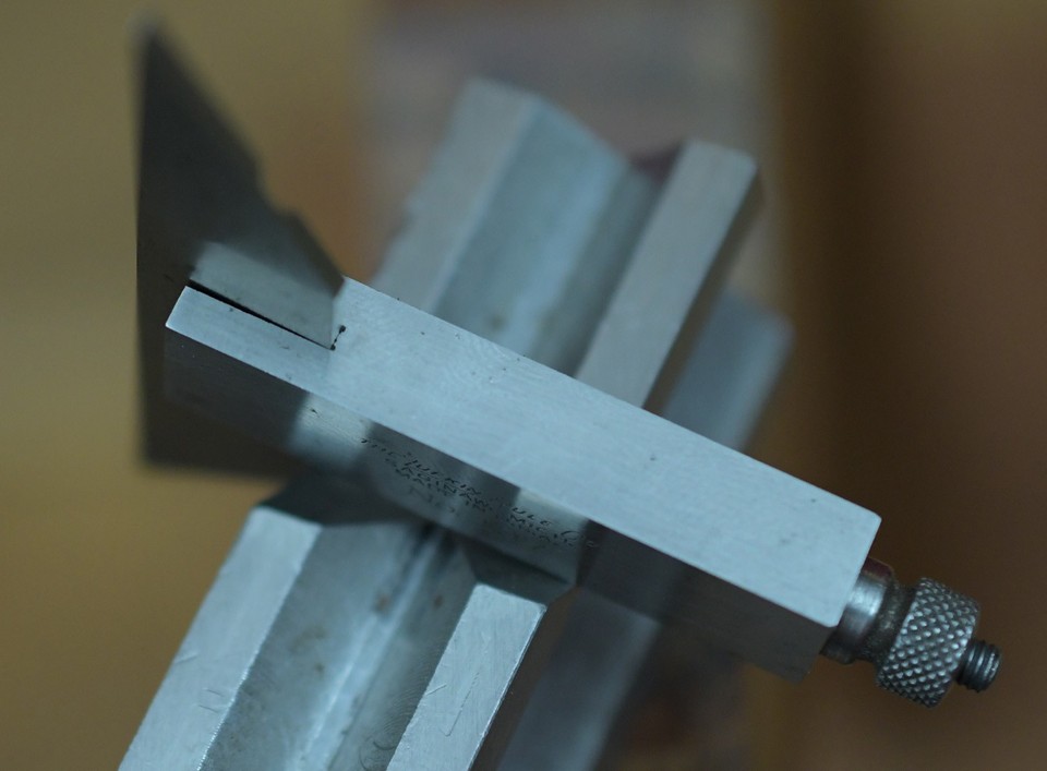 The Lufkin Rule Co. No. 137 Double Square Toolmaker's Tool with Bevel Blade | eBay