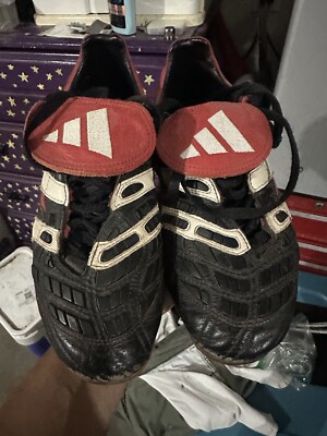 Adidas Predator Accelerator Zidane OG 1998 SG Black/Red/White US 7.5 | eBay