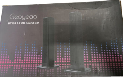 Geoyeao SoundBar BT103 -Black | eBay