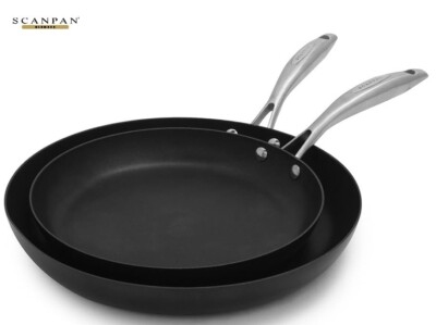 Scanpan PRO IQ 2 Piece Non stick Fry Pan Set 24cm + 28cm | eBay Australia