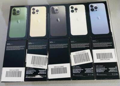25X OEM EMPTY BOXES iPhone 8/XS/XSM/11 Pro/12 mini/13/13 mini/13 Pro ...