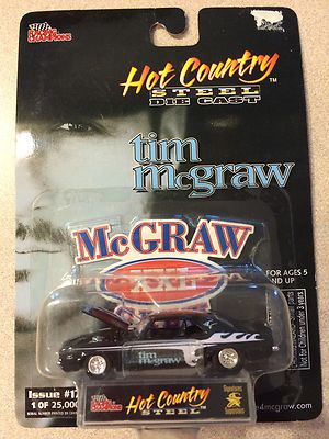 Racing Champions Hot Country Steel Die Cast Tim McGraw Car Issue #17 | eBay