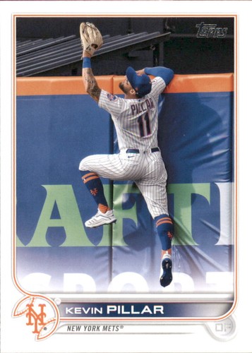 2022 Topps #170 Kevin Pillar New York Mets MLB Baseball Card NM-MT | eBay