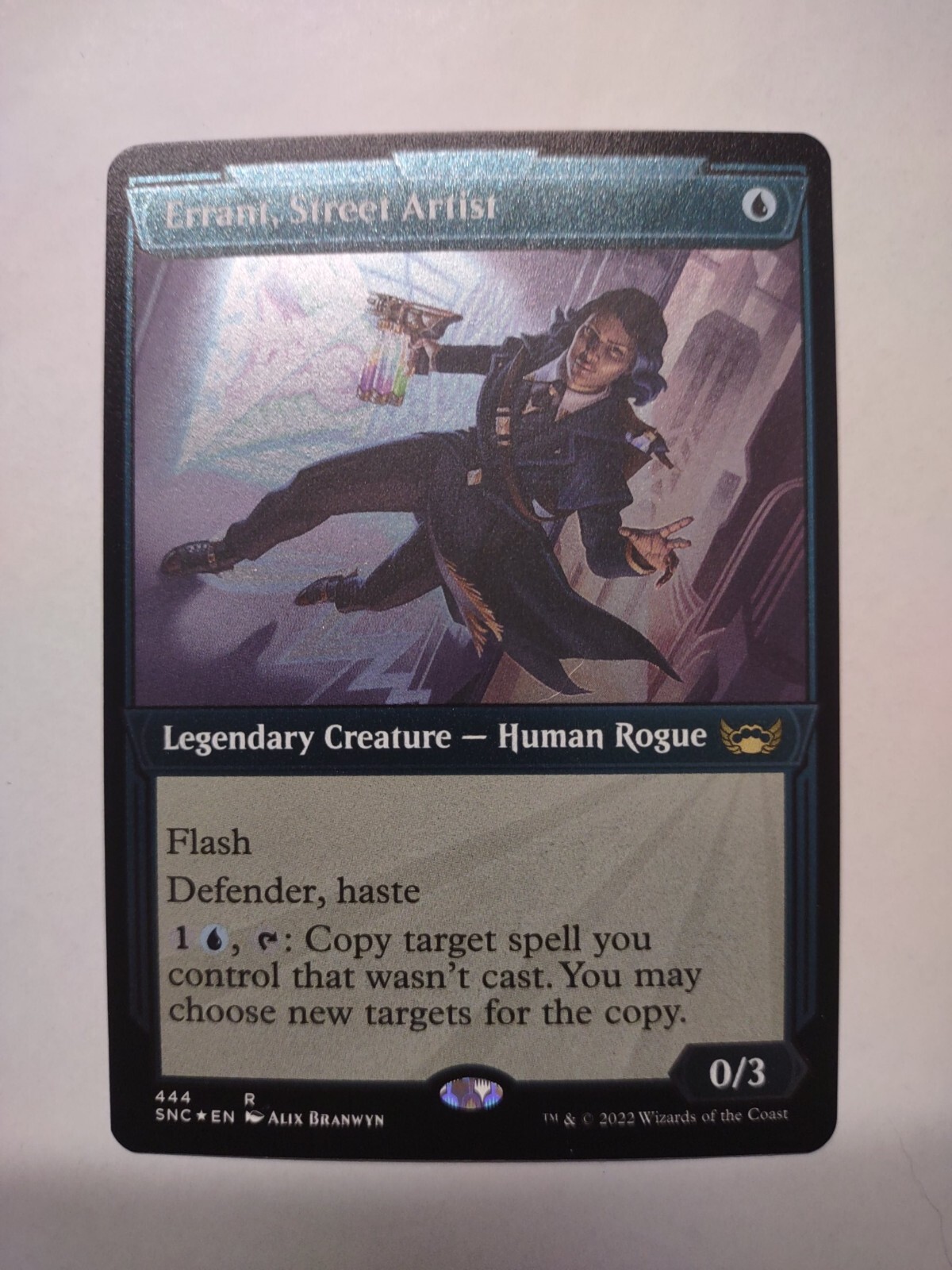 MTG Errant, Street Artist Streets of New Capenna 444 Foil Rare for sale ...
