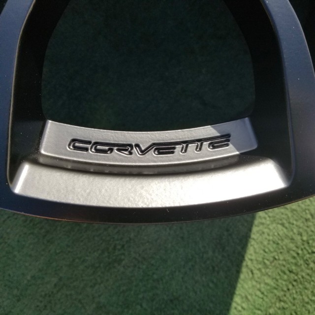 Factory Chevrolet Corvette Grand Sport Wheel C7 20 X 12 OEM Black ...