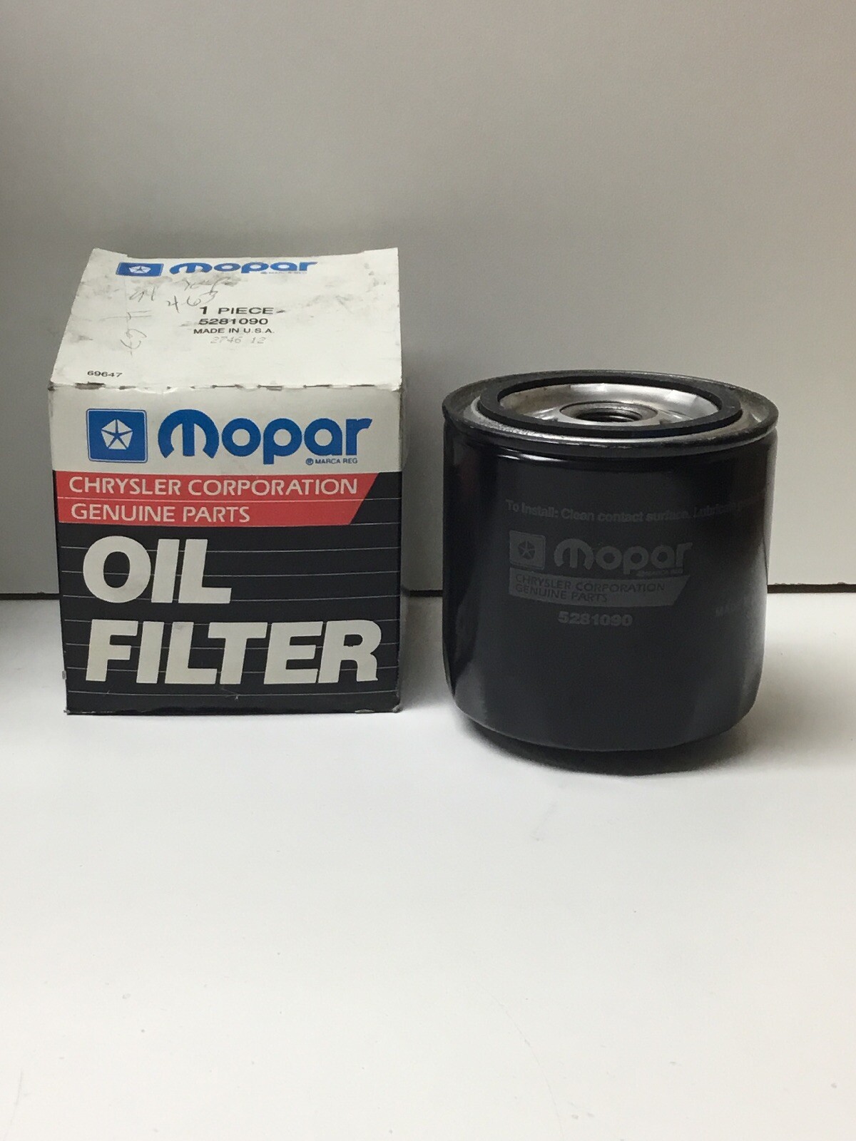 MOPAR 5281090 - cross reference oil filters | oilfilter-crossreference.com