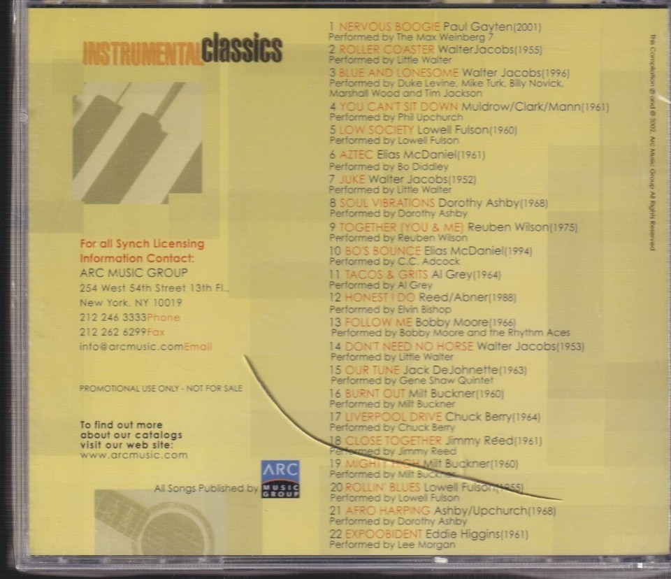 instrumental classics cd sealed promo | eBay
