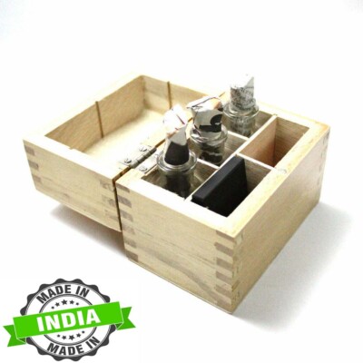 ATAR Gold Testing Acid Box 3ps Bottle And Stone 5Compartments Acid Kit ...