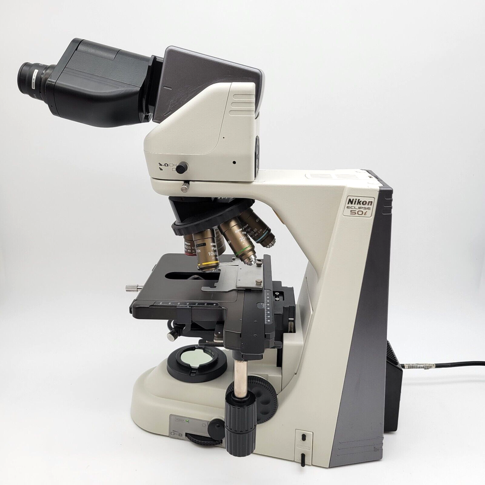 Nikon Microscope Eclipse 50i with Tilting Head & 2x Objective for ...