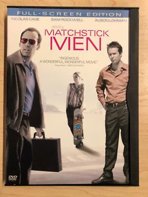 Matchstick Men (DVD, 2003, Full Frame) - G0726 85392467624 | eBay
