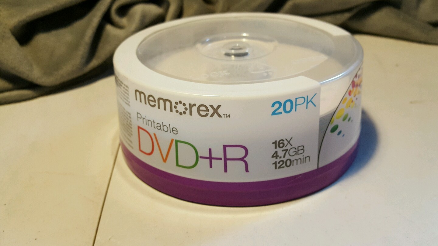 Memorex DVD+R 16x 4.7GB 20 Pack Spindle Printable | eBay