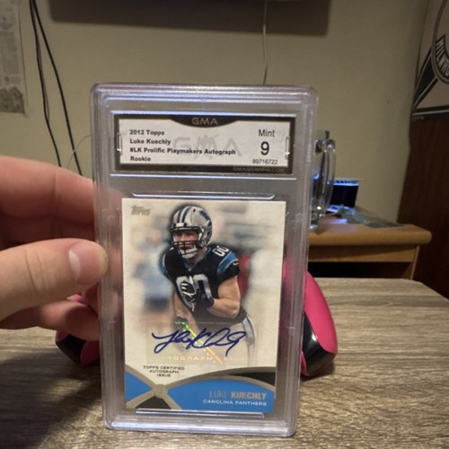 Topps 2012 Luke Kuechly Rookie Autograph Insert GMA 9 Carolina Panthers ...