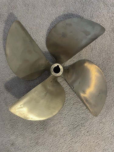 Refurbished ACME Marine Propeller 3433 17x17 LH 4 Blade Prop for ...