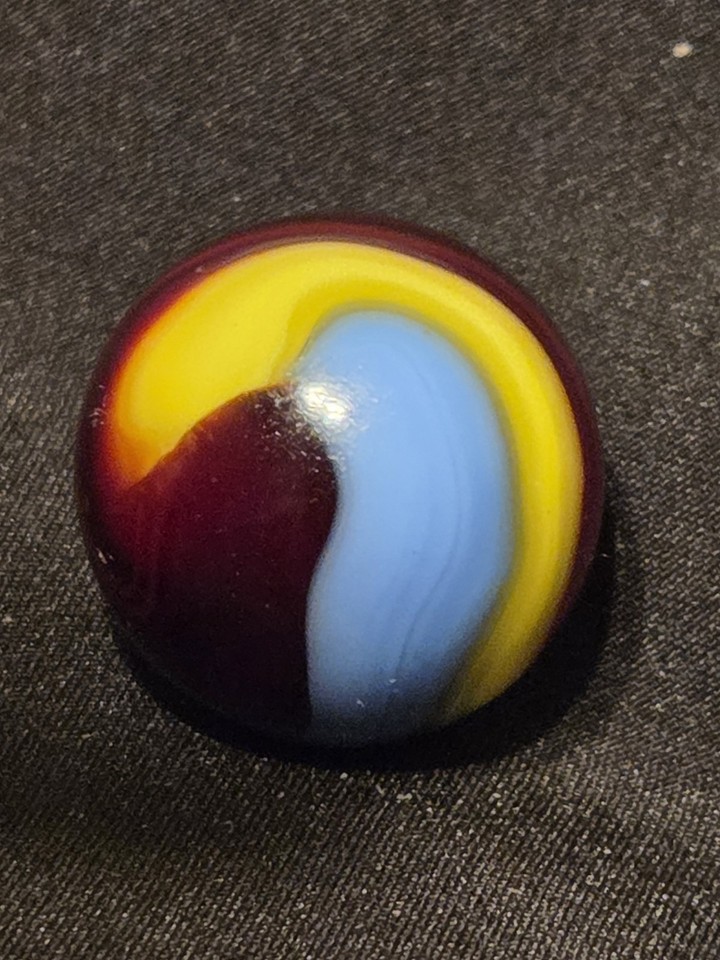 Akron Agate superman marble. mint | eBay