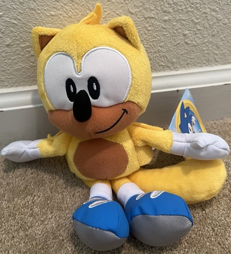 Sonic The Hedgehog Ray The Flying Squirrel Plush Jakks Pacific Sega NWT ...