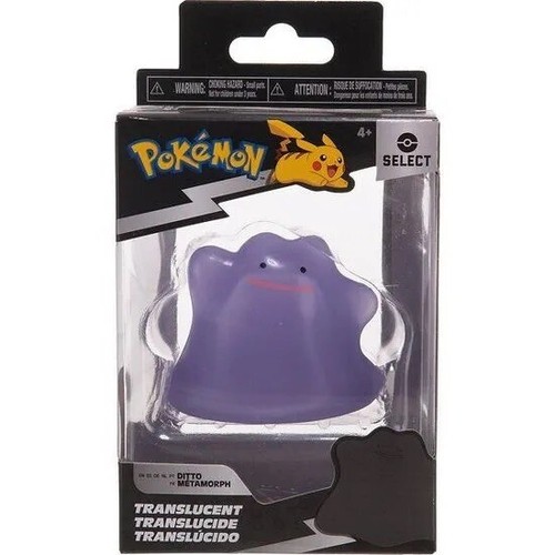 Pokémon Select Ditto Battle Figure Translucent Ditto Pokemon Jazwares ...
