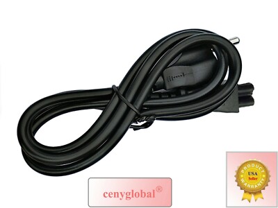 AC Power Cord Cable For Casio Portable LED DLP Projector XJ-A XJ-S XJ-M ...
