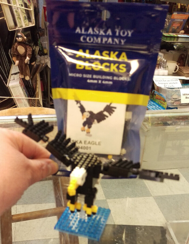 Alaska Blocks 125 piece Locking Block Building Set New! EAGLE mini ...