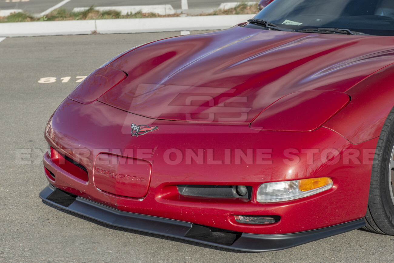 For 97-04 Corvette C5 | ZR1 Style Front Lip Splitter Side Skirts & Rear ...