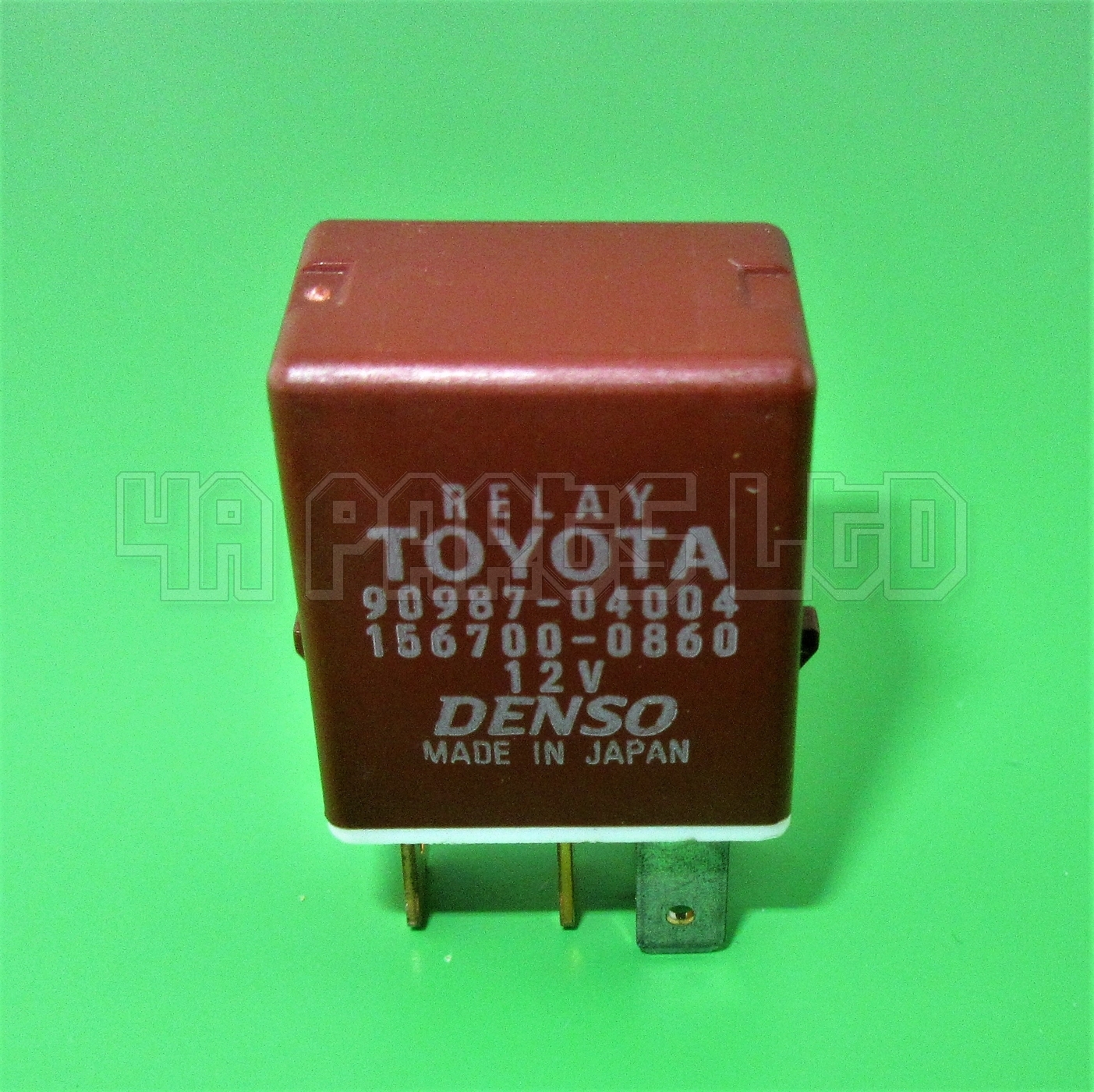 Toyota Lexus Brown Multi-Use Relay Denso 90987-04004 156700-0860 (5-Pin ...