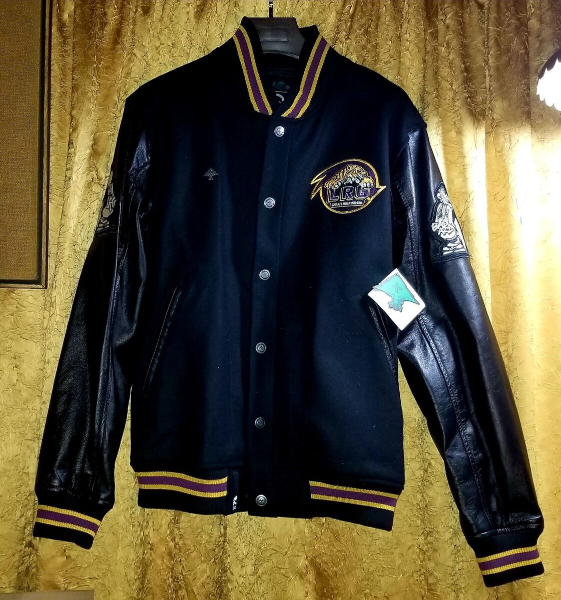 RARE Lil Boosie LRG Streetwear LSU Tigers Hip Hop Varsity RARE Lil Boosie LRG Streetwear LSU Tigers Hip Hop Varsity