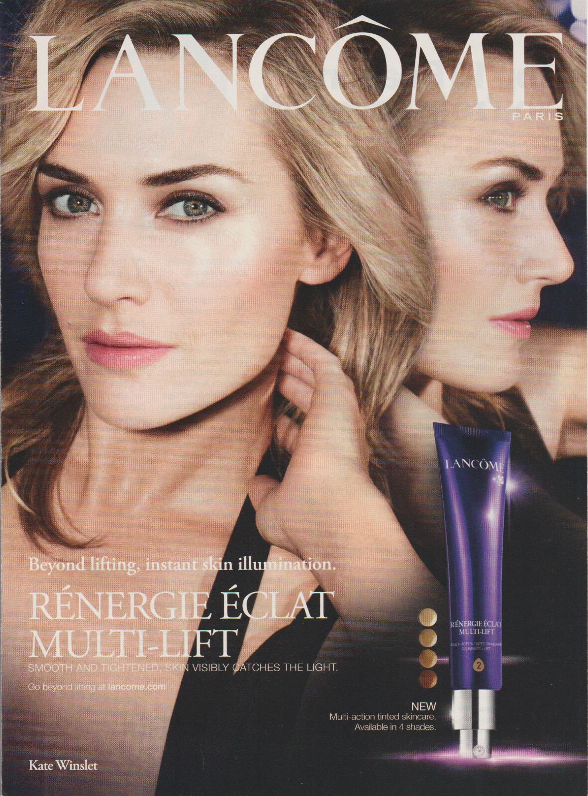 Lancome Skin Care Ad