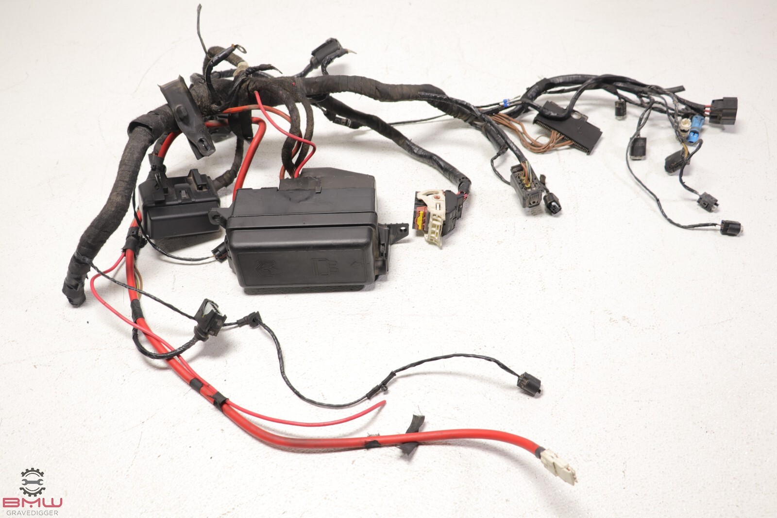 Left Driver Side Headlight Harness Wire ABS Plugs Firewall Front OEM ...