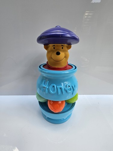 Vintage Disney Winnie The Pooh Toddler Push Down Spinning Toy Works | eBay