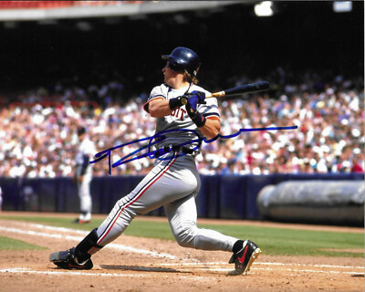 ROB DEER Autographed Signed 8 x 10 Baseball Photo Detroit Tigers COA | eBay