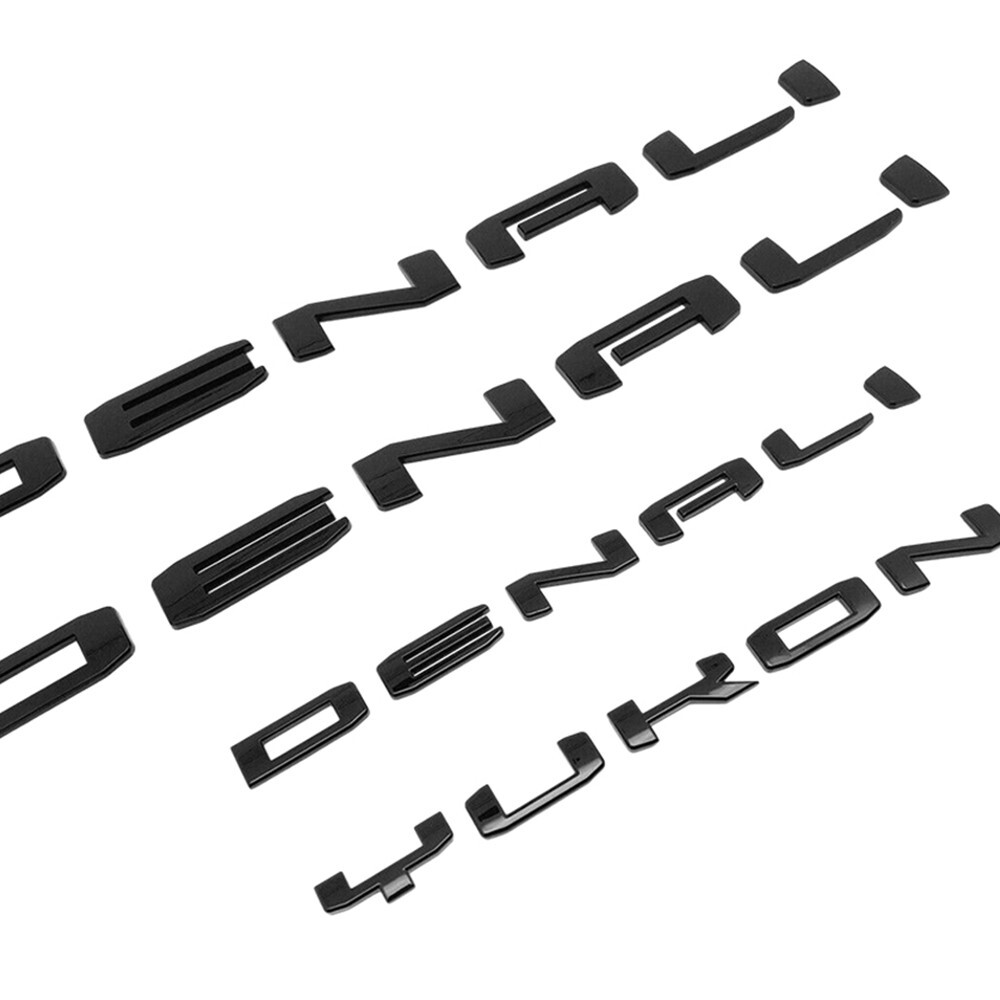 For Yukon/Yukon XL 2021-2023 Door Rear DENALI Yukon Emblem Letters ...